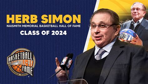 Herb Simon Enshrined In Naismith Memorial Basketball Hall Of Fame Indiana Pacers
