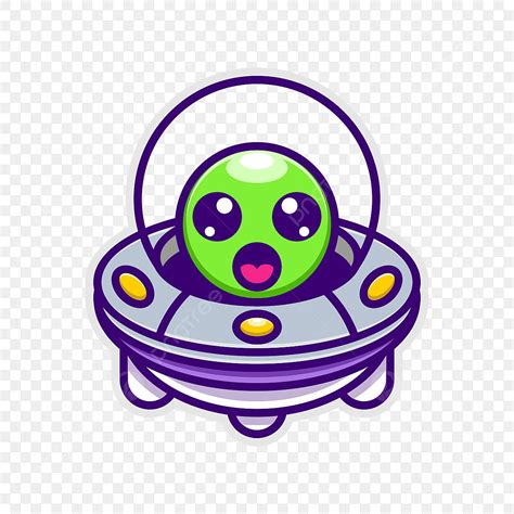 Cute Ufo Clipart