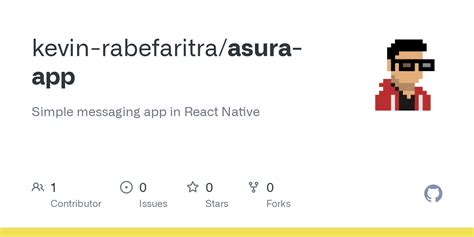 github kevin rabefaritra asura app simple messaging app in react native