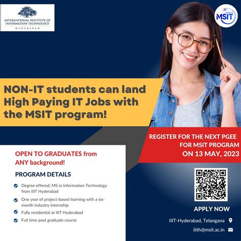 Msit Program On Linkedin Graduateschool Postgrad