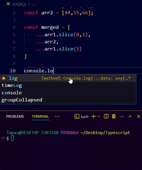 Javascript Hack Insert Arrays Like A Pro Coding Shorts Theroxycoder