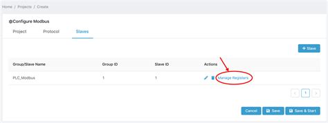 6 Slave Configuration Cloudplugs Edge One™ Platform 1 2 0 Documentation