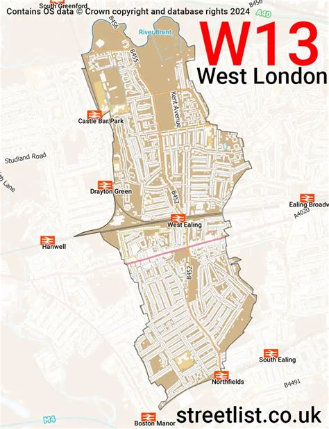 W13 Postcode District Local Information