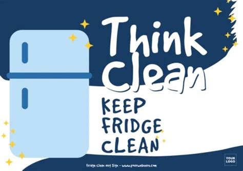 Free Fridge Clean Out Sign Templates