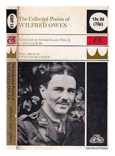 Owen Wilfred 1893 1918 The Collected Poems Of Wilfred Owen Edited With An I Ebay