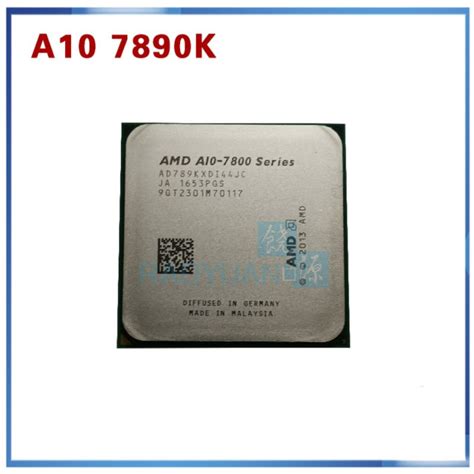 New Amd A10 Series K 4 1 Ghz Quad Core Cpu Processor