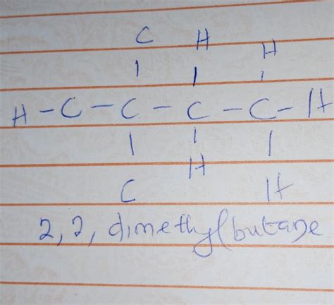 What Is The Condensed Structural Formula For 2 2 Dimethylbutane Ch3 Ch2 2ch3 Ch3 3cch2ch3 C6h4