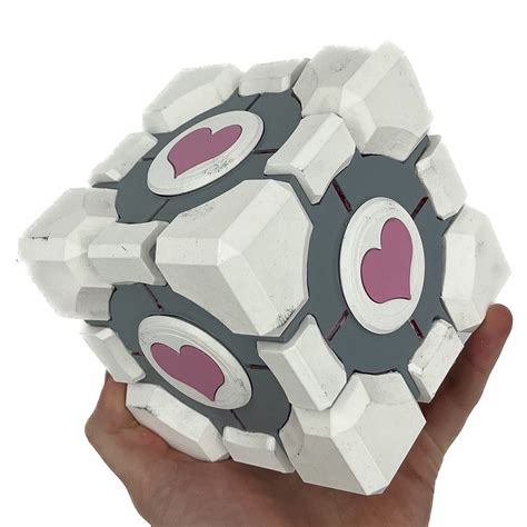 Weighted Companion Cube Portal 2 3D File For 3D PrintingCults