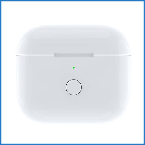 Wireless Charging Case For Air Pods 3 With 600mAh Built In Battery Charger Case Replacement With