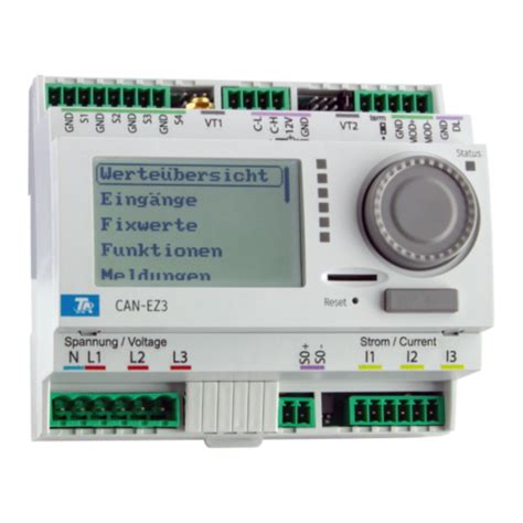 Technische Alternative Can Ez2 Manuals Manualslib