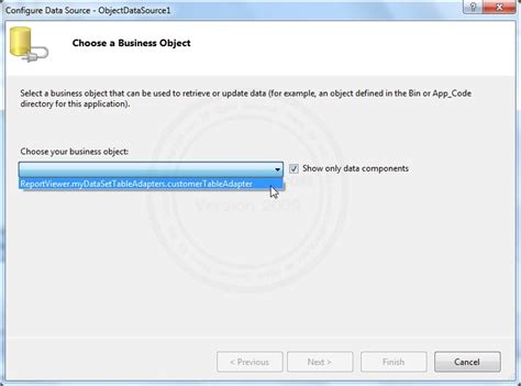 การสร้าง Report ด้วย Report Viewer และการส่งค่า Parameters
