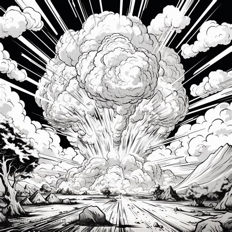 Explosion Coloring Pages Colorful Blast I Have Crayon