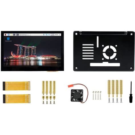 4 3inch dsi lcd with case capacitive touch display ips screen 800×480