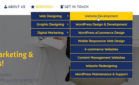 How Can I Change Hover For Menu And Sub Menu