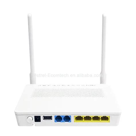 New Gpon Hg8245h Onu 4lan 2pots 2 4g Wifi Epon Xpon Ont Router English Firmware Fiber Optital