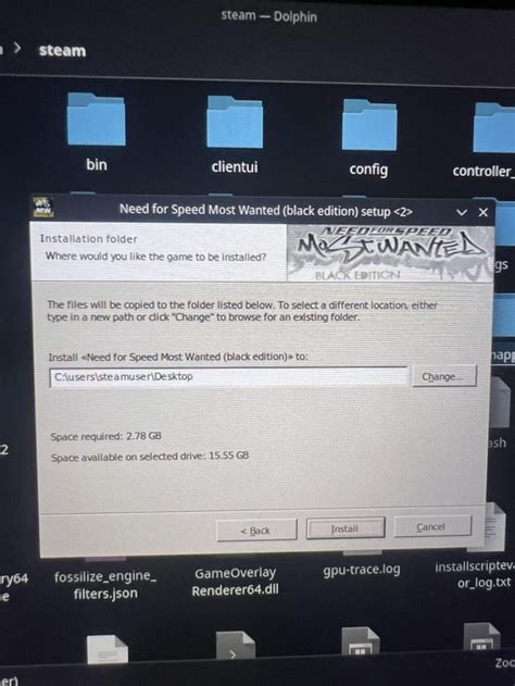 Folder Location R Steamdeck