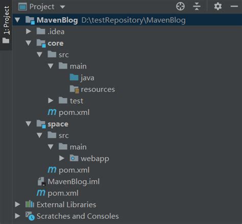 使用 maven 构建 java web 多模块项目 csdn博客