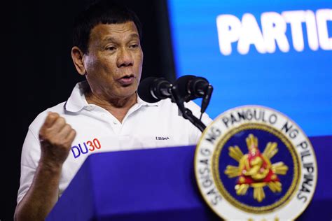 Duterte Tells Ombudsman File Raps Probe Fired Govt Officials Inquirer News