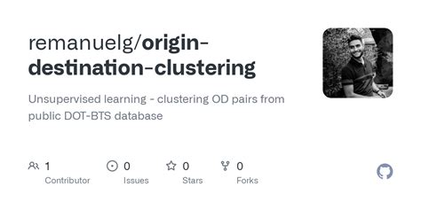 Github Remanuelg Origin Destination Clustering Unsupervised Learning