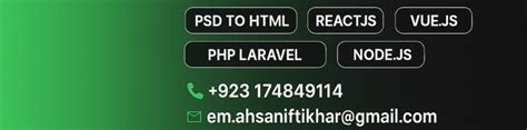 Ahsan Iftikhar Full Stack Web Developer Expert In Laravel