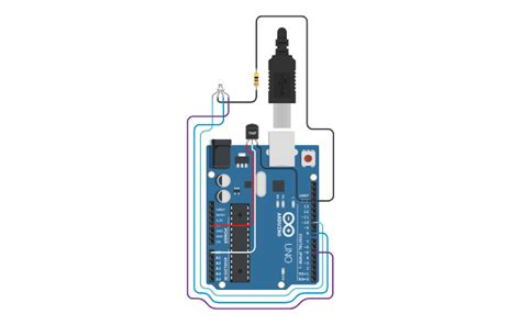 Circuit Design Latihan 4 Tinkercad