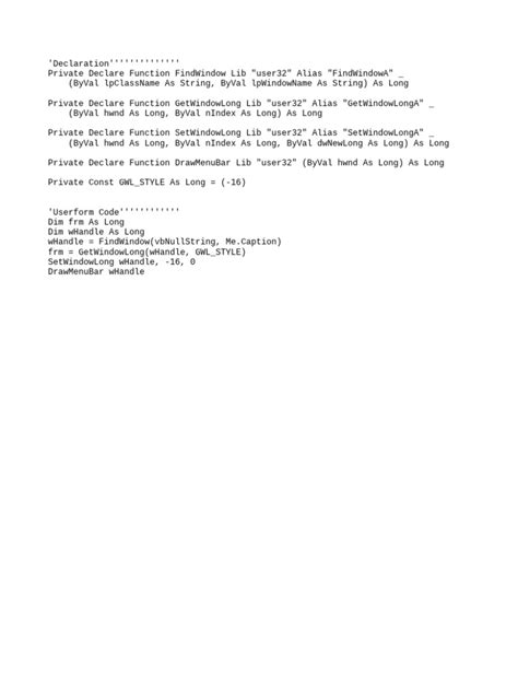 Hide Title Or Caption Bar Pdf