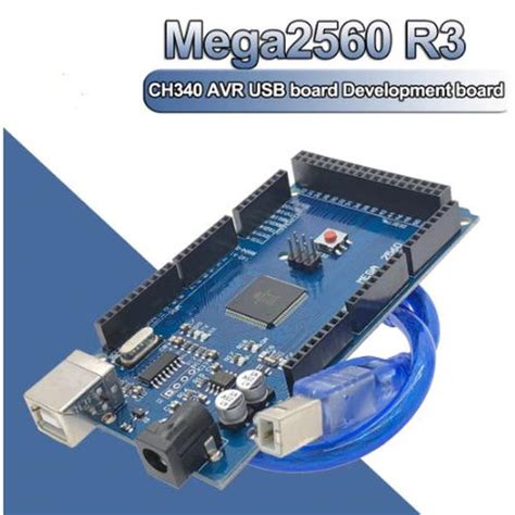 Jual Atmega2560 Board Mega 2560 R3 Atmega2560 With Ch340 Dengan Kabel