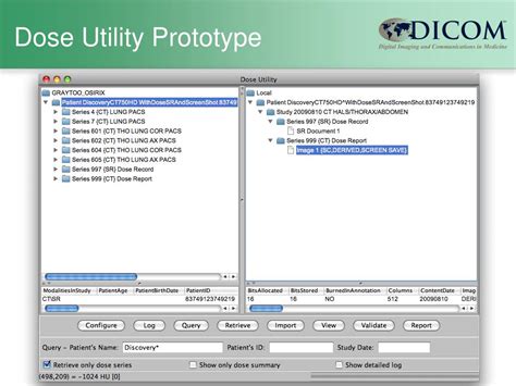 Ppt Extracting Managing And Rendering Dicom Radiation Dose Information From Legacy