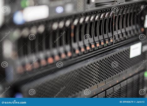 Storage Server Stock Image Image Of Chassis Connection 39940679