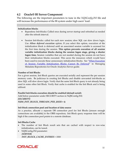 Oracle Analytics Server Infrastructure Tuning Guide V2pdf