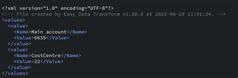 Duplicate Node Names Output To XML Question Easy Data Transform