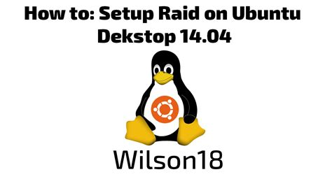 How To Configure Software Raid On Ubuntu Desktop And Server 1404 Youtube