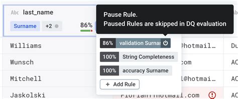 Dq Evaluation In One Data Ataccama One