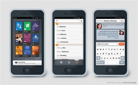 gaia mozilla s user interface for boot to gecko all web technologies