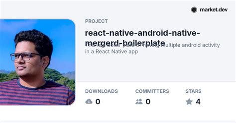 React Native Android Native Mergerd Boilerplate Ecosystem Directory Marketdev