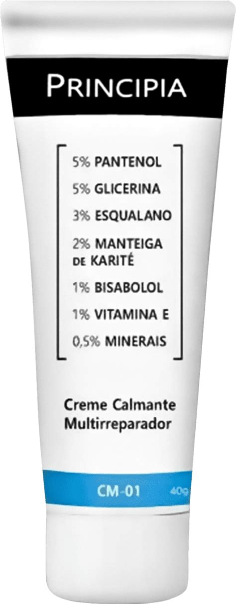 Creme Calmante Multirreparador Principia CM-01 | Beleza na Web