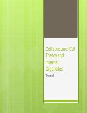 Lab Report Cell Structure Pptx Cell Structure Cell Theory And Internal Organelles Team