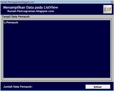Menampilkan Data Dari Database Pada Listview Vb6 Rajacodingid