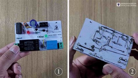 Ir Sensor Switch With Ic 4017 Project Electronics Projects 53 Off