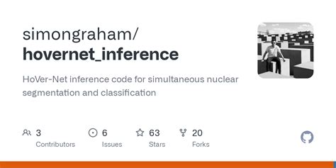 github simongraham hovernet inference hover net inference code for