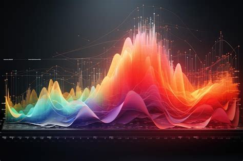 Premium Ai Image Amplitude Of Different Sound Frequencies