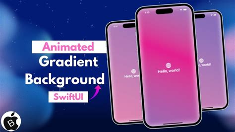 animated gradient background in swiftui smooth animations tutorial