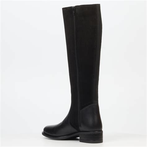 Haylan 1 Handcrafted Leather High Boot Black Nicci Tyler