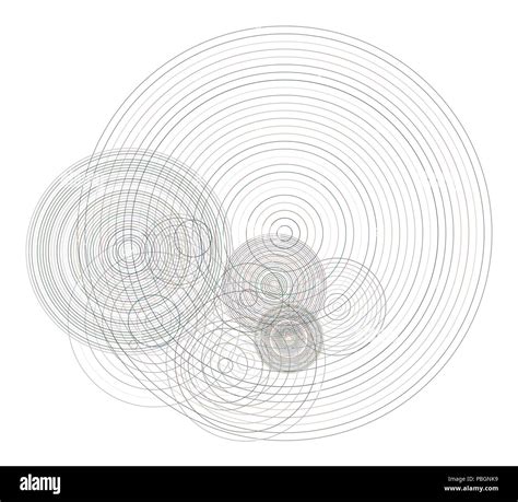 Artistic Circles Bubbles Sphere Or Ellipses Background Pattern Abstract Vector Illustration