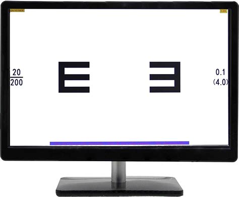 Buy Huanyu 19 Inch Lcd Optical Digital Visual Acuity Chart Eye Charts Optometry Tester Projector