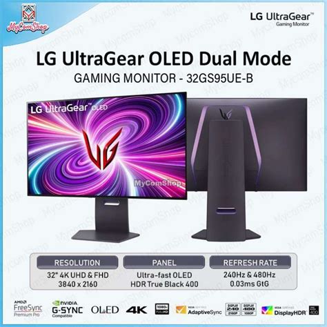 Jual Lg Ultragear Oled Dual Mode Display K Uhd Hz Fhd Hz G Sync Freesync Gs Ue B Di