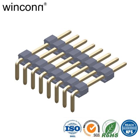 16 Pins Kinked Pin Pin Header Connector From China Manufacturer Pin Header Fpc Connector