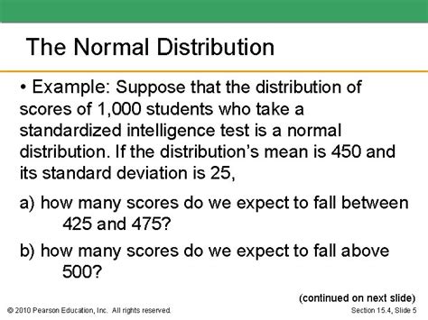 8 4 The Normal Distribution Understand The Basic