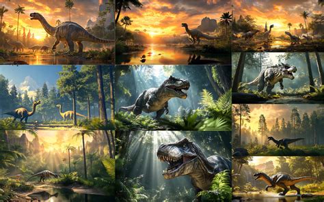 恐龙时代 侏罗纪恐龙 恐龙种类 白垩纪 视频素材下载 编号 35753365 光厂 Vj师网