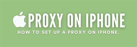 Proxy On Iphone Step By Step Instructions — Rapidseedbox